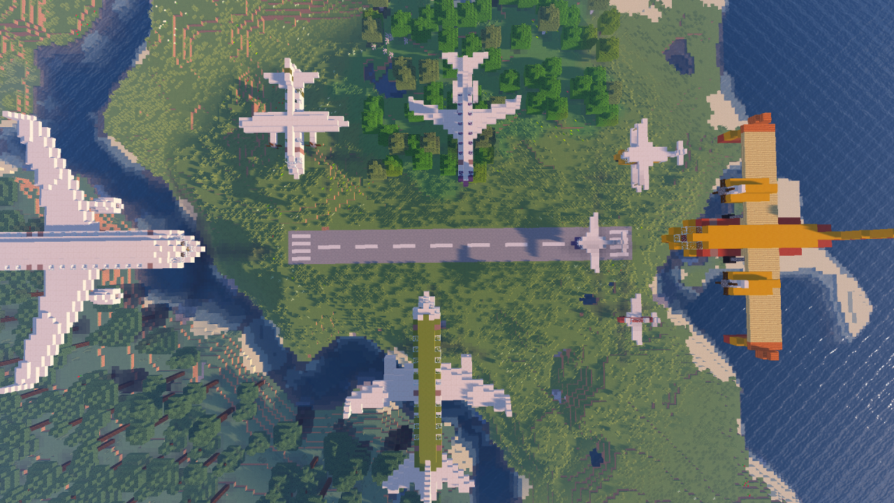 Airplanes Minecraft Map