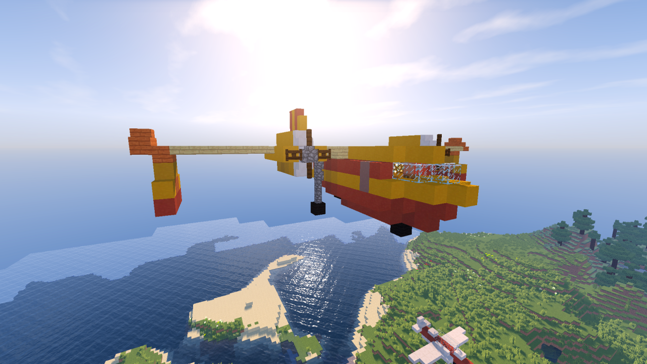 Minecraft Plane Map