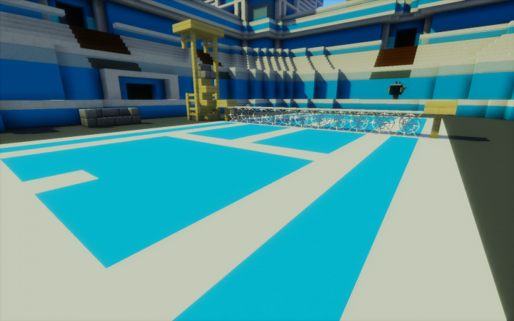 [Modern] Tennis Stadium / SkyBlue Minecraft Map