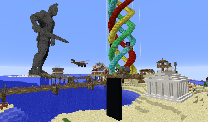 The Monolith from 2001: A Space Odyssey Minecraft Map