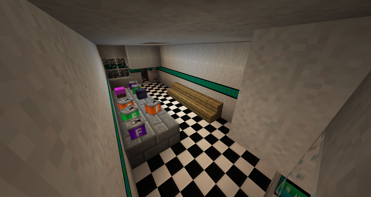 Fnaf 1 (still building) Minecraft Map