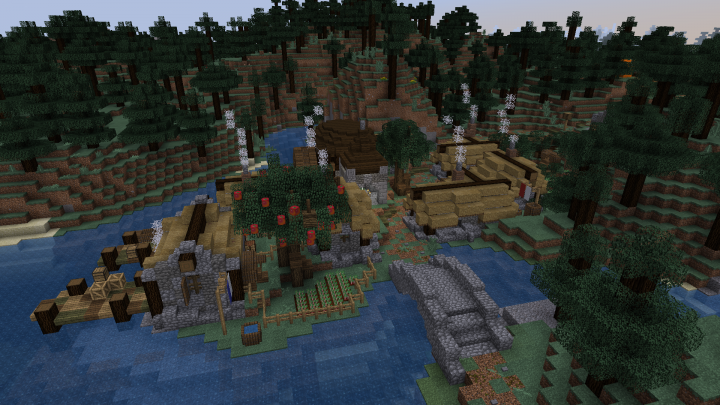 World of Crows - Medieval Kingdom Minecraft Map