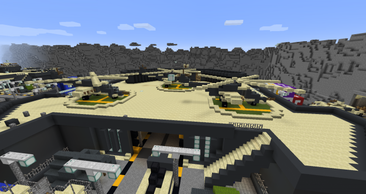 MGO military platform Minecraft Map