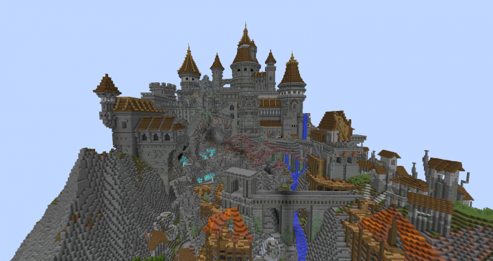 Dwarven Mines Minecraft Map