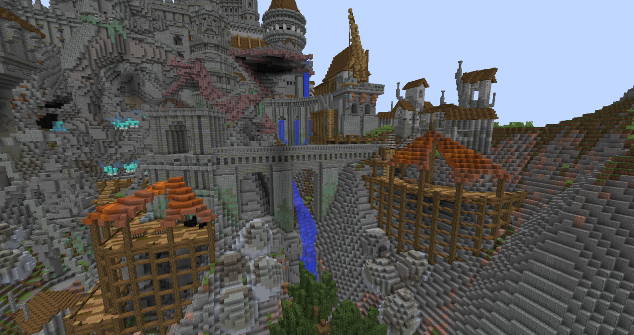 Dwarven Mines Minecraft Map