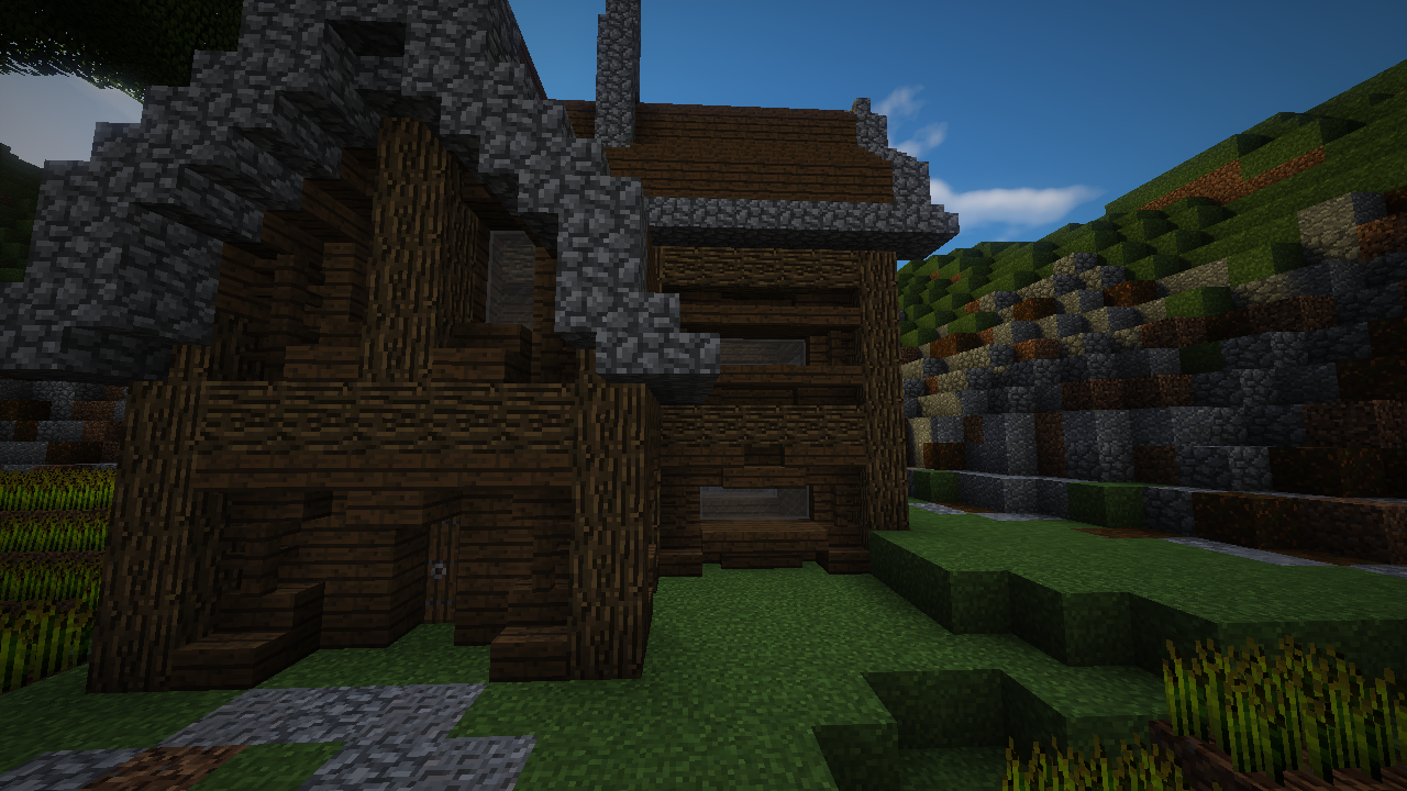 Valley with fields Minecraft Map