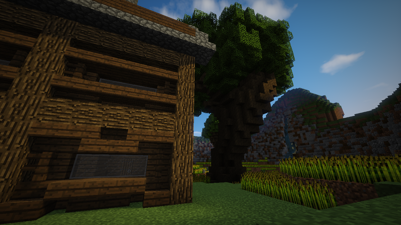 Valley with fields Minecraft Map