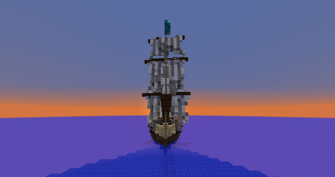 Polacre - Seventeenth-Century Sailing Vessel Minecraft Map