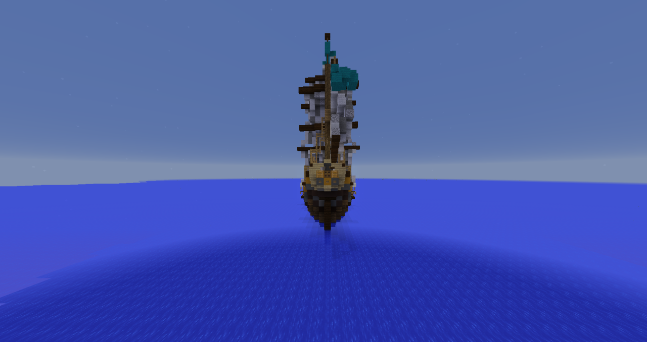 Polacre - Seventeenth-Century Sailing Vessel Minecraft Map