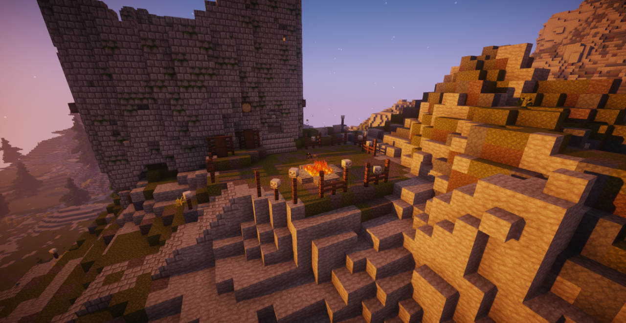 Bleakwind Bluff (skyrim TES) Minecraft Map