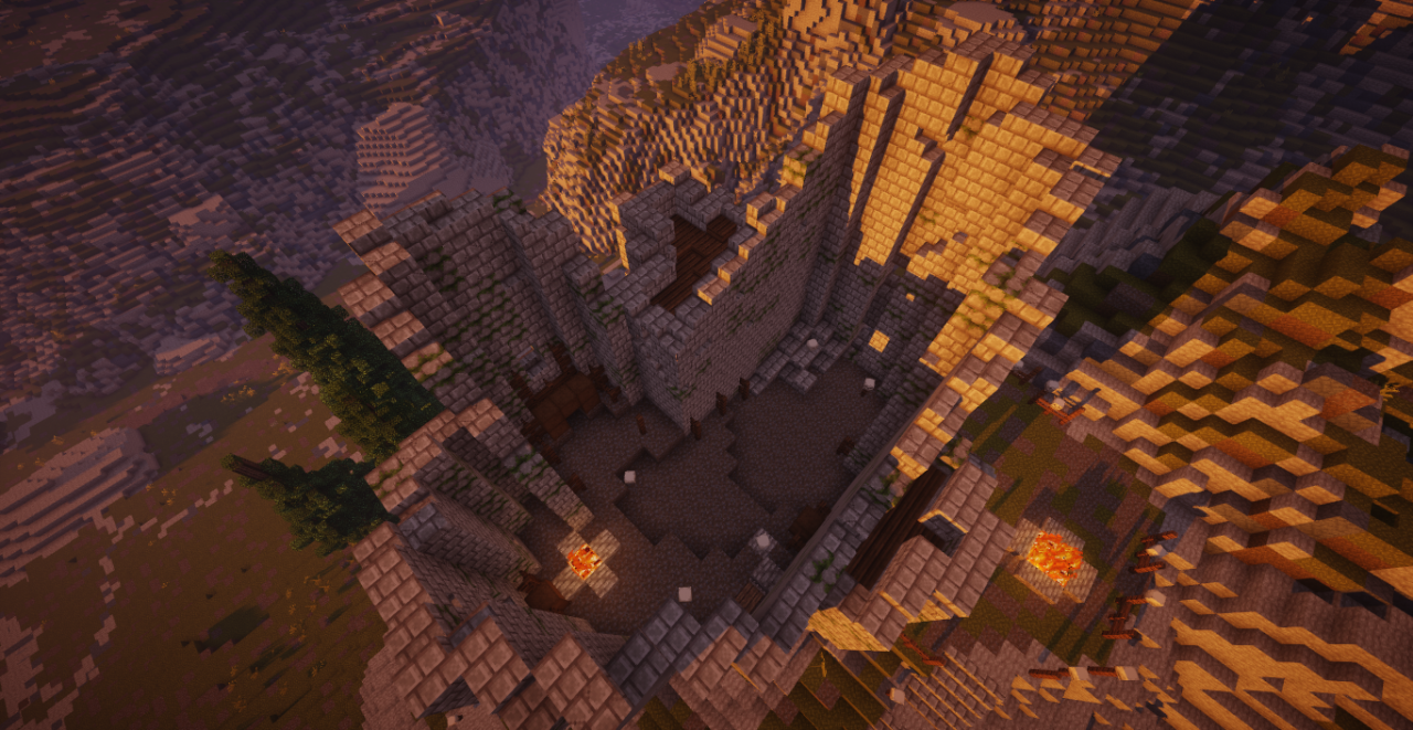 Bleakwind Bluff (skyrim TES) Minecraft Map