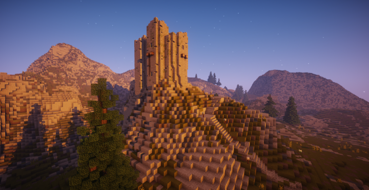 Bleakwind Bluff (skyrim TES) Minecraft Map