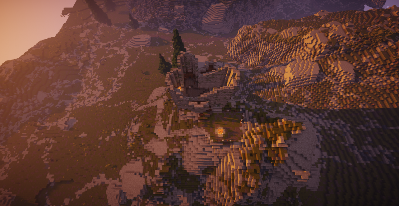 Bleakwind Bluff (skyrim TES) Minecraft Map