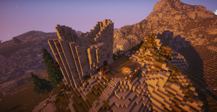 Bleakwind Bluff (skyrim TES) Minecraft Map