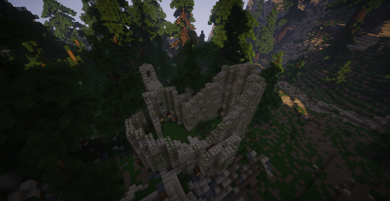 Peak's Shade Tower (skyrim TES) Minecraft Map