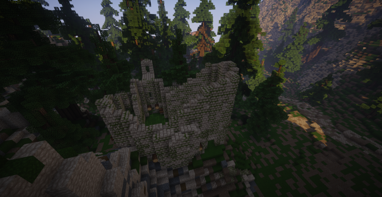 Peak's Shade Tower (skyrim TES) Minecraft Map