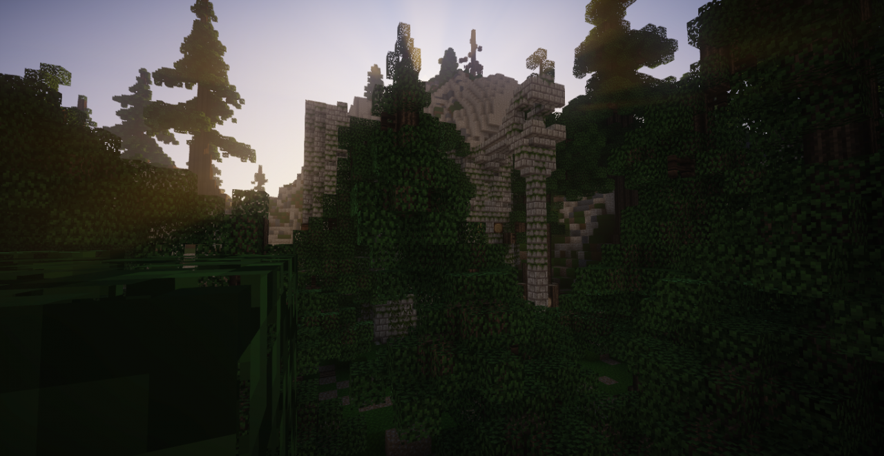 Peak's Shade Tower (skyrim TES) Minecraft Map