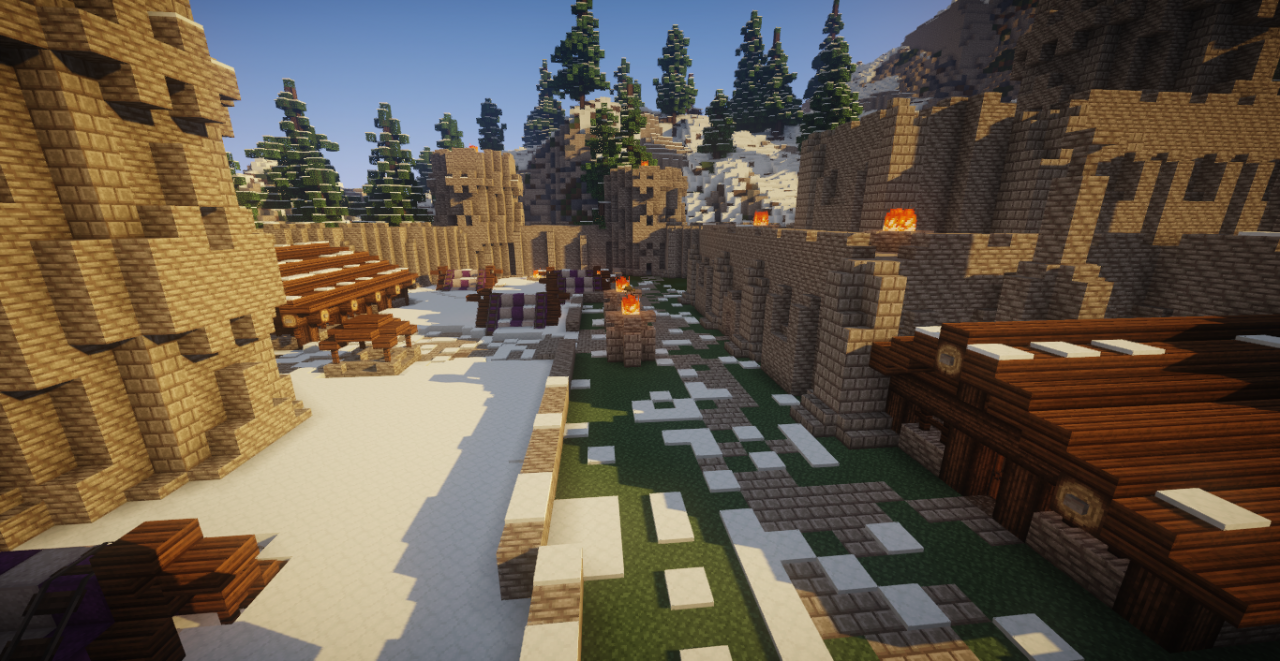 Fort Neugrad (skyrim TES) Minecraft Map