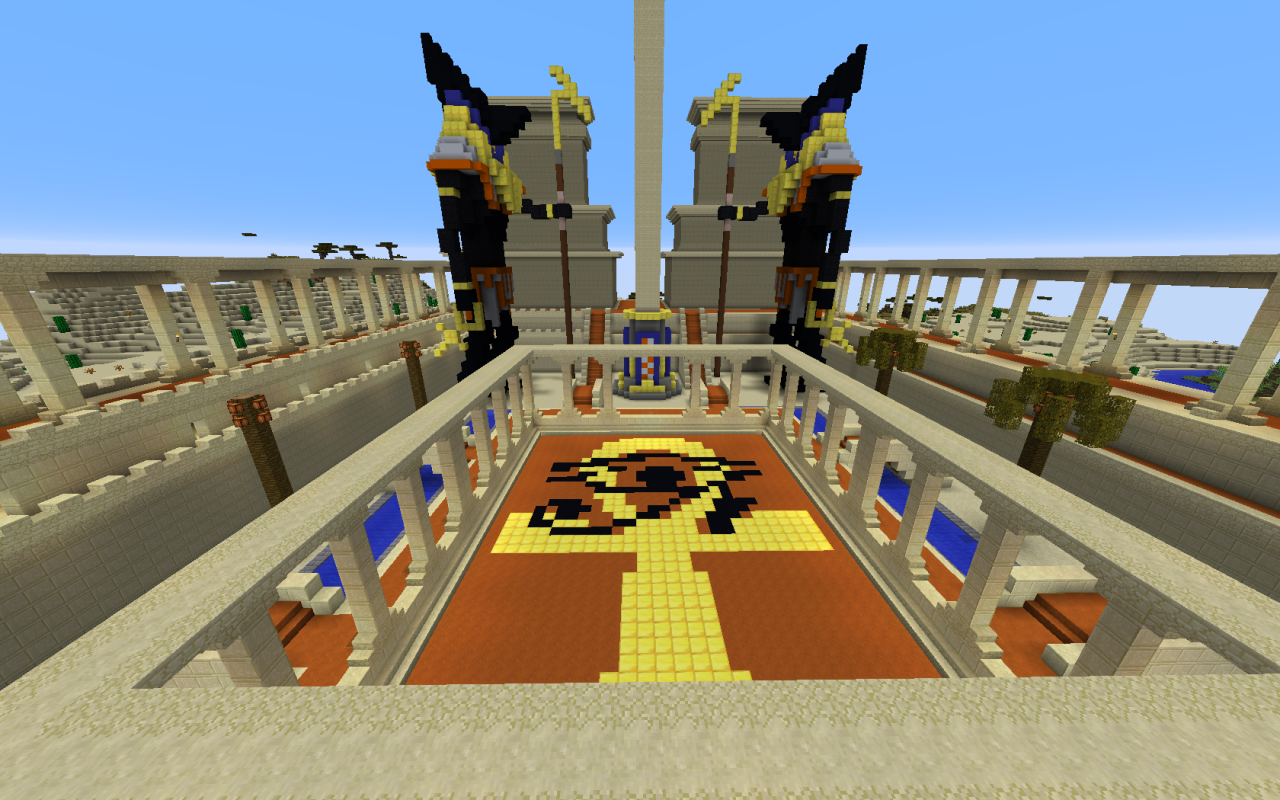 Egyptian Desert Arena Minecraft Map