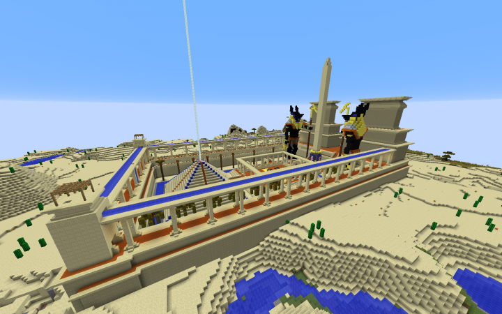 Egyptian Desert Arena Minecraft Map