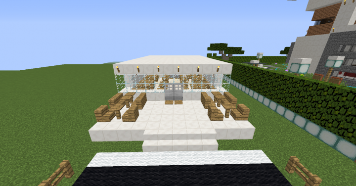 Modern restaurant Minecraft Map
