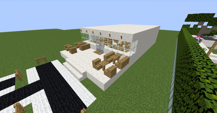 Modern restaurant Minecraft Map