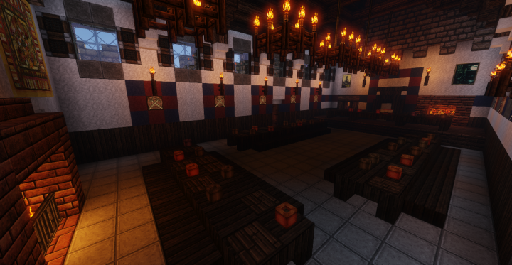 Medieval Castle and Town Minecraft Map