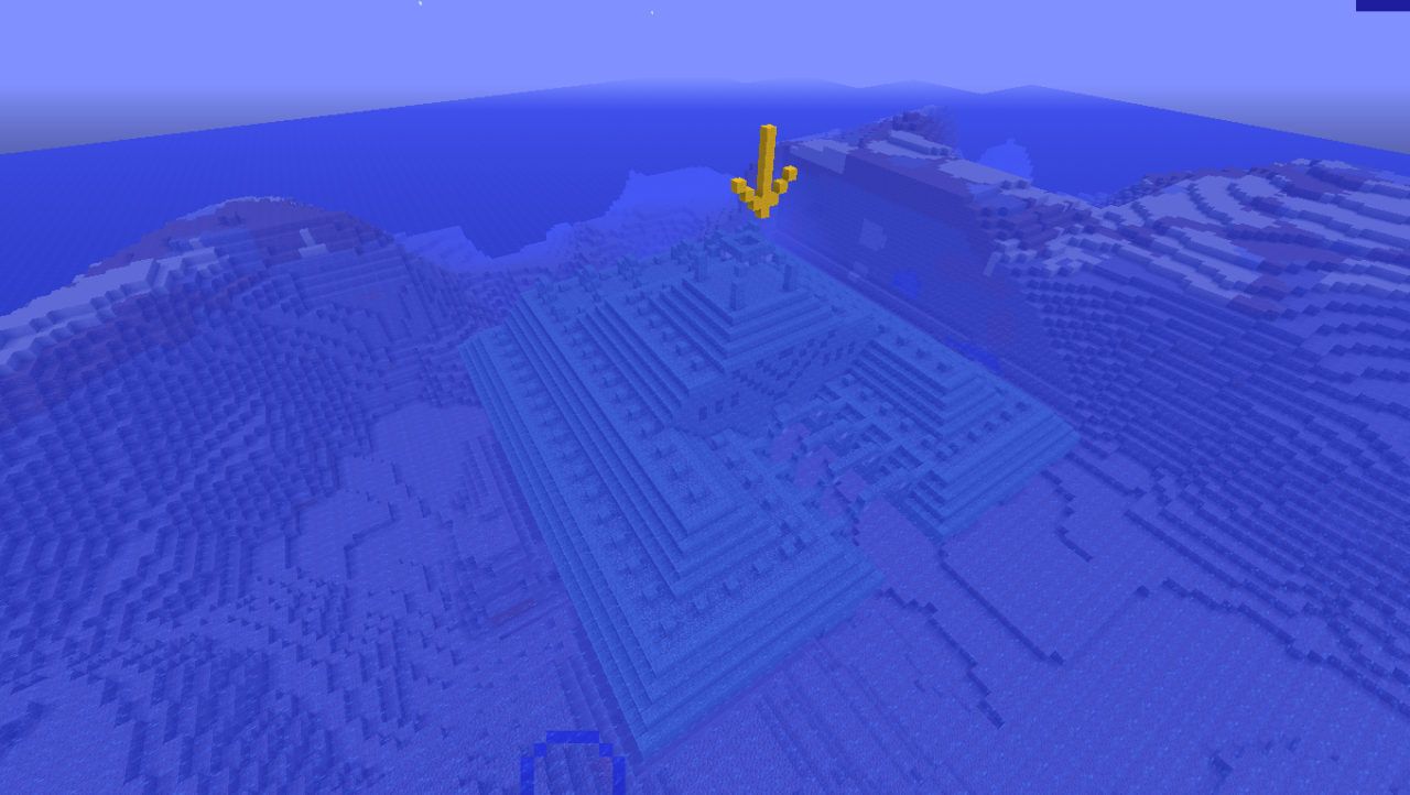 Cruise Ship with ocean monument Minecraft Map