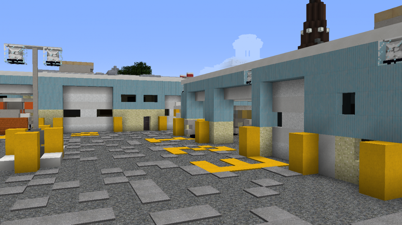 HIGHWAY DEPARTMENT GARAGE Minecraft Map