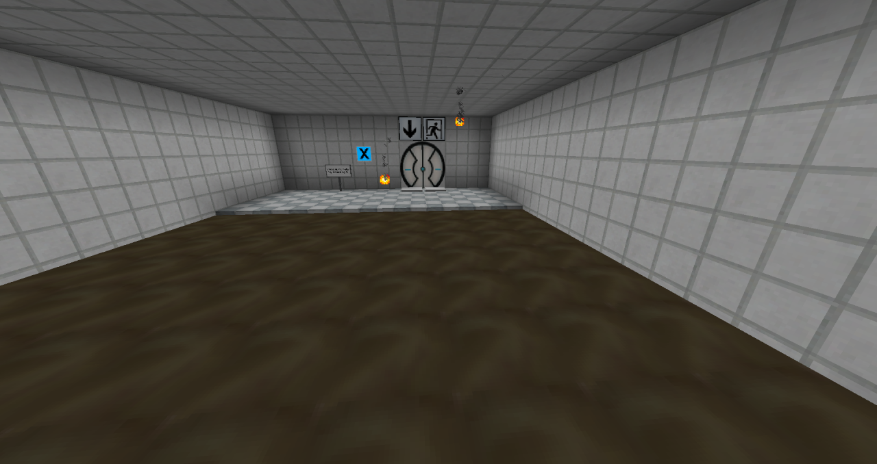 Aperture Science Testing Minecraft Map