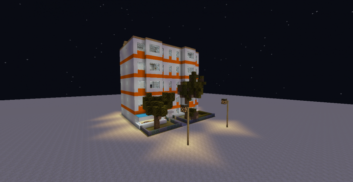Romanian Apartment Building Minecraft Map