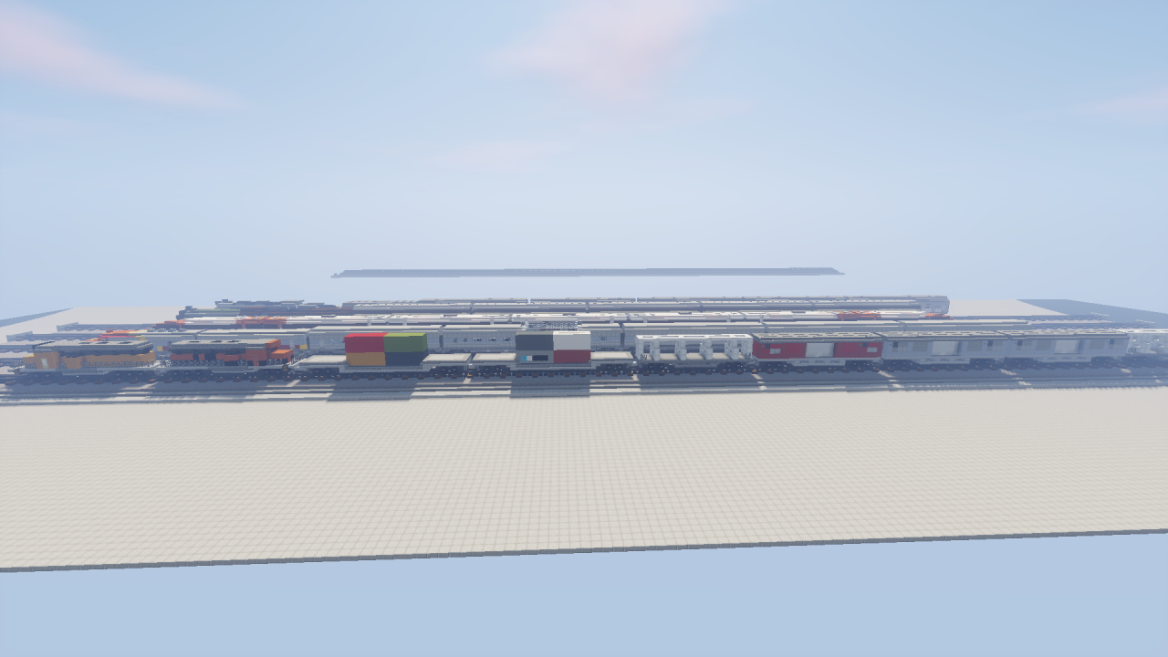 Trains Minecraft Map
