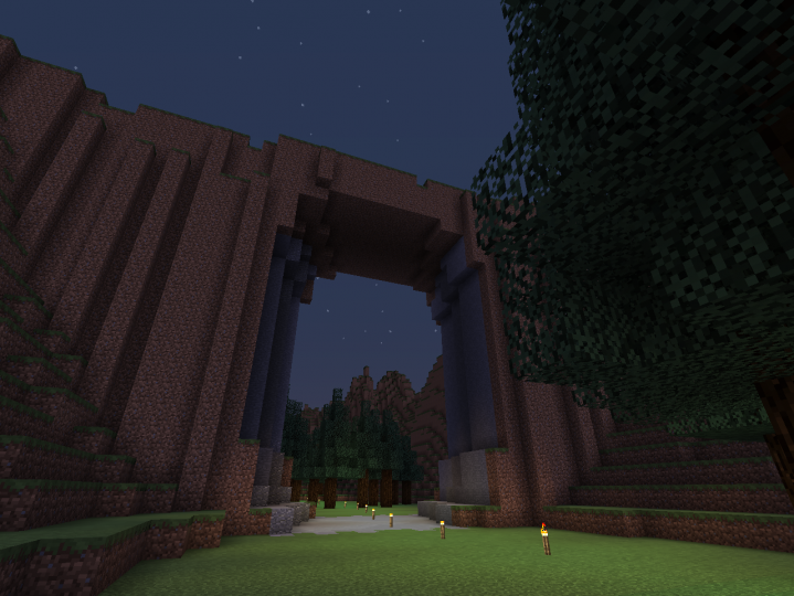 Pitfall survival map Minecraft Map