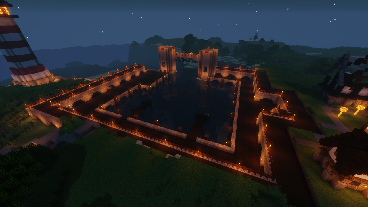 Medieval Harbor Minecraft Map