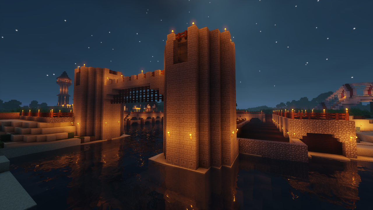 Medieval Harbor Minecraft Map