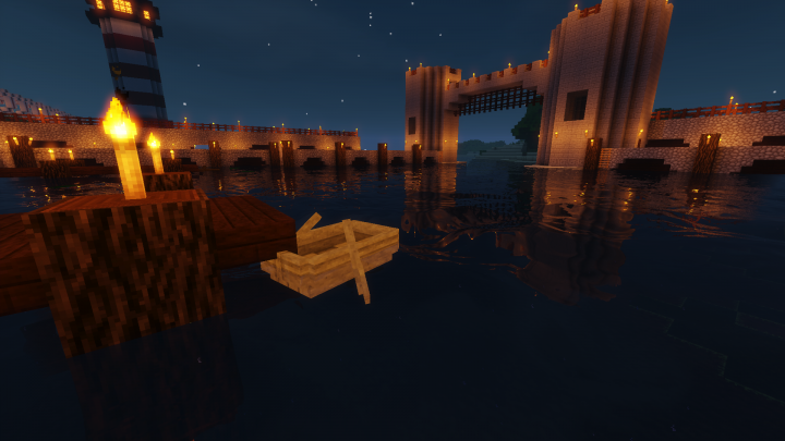 Medieval Harbor Minecraft Map