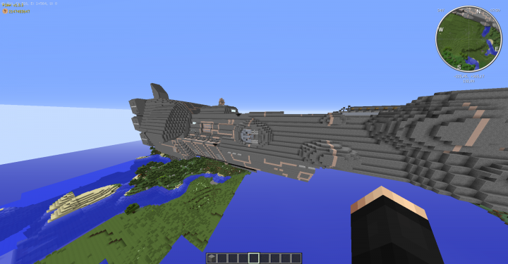 Assault Frigate MK.1 1/2 scale Minecraft Map