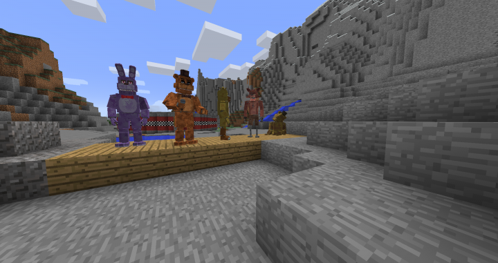 Fnaf 6 w/mods!! Minecraft Map