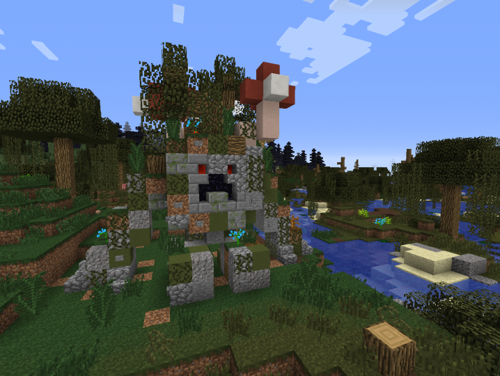 Small swamp giant Minecraft Map