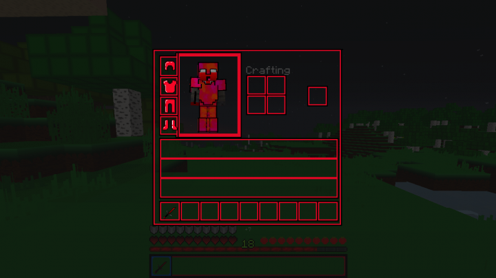 Red and black 1.8.9 PvP Lowfire Minecraft Texture Pack