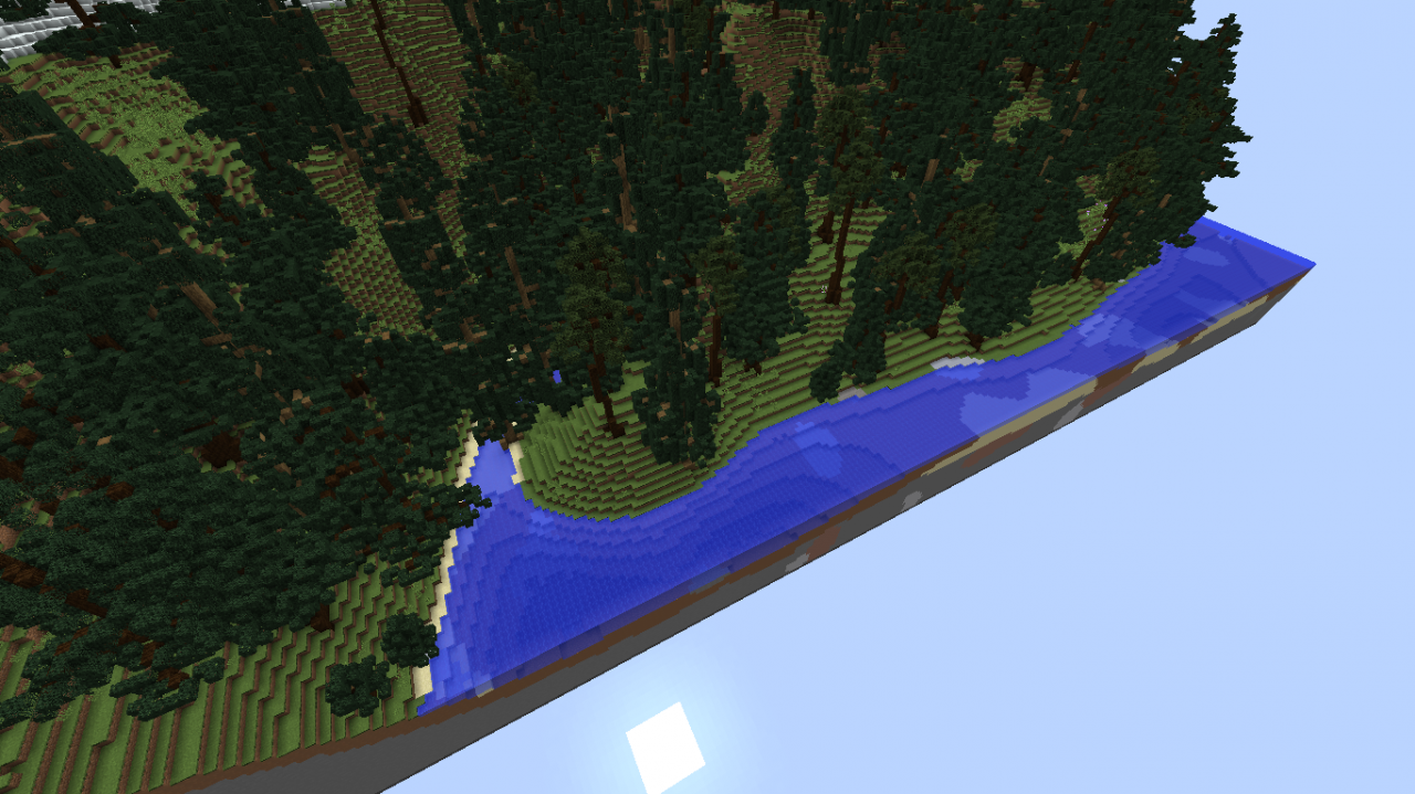 evergreen valley Minecraft Map