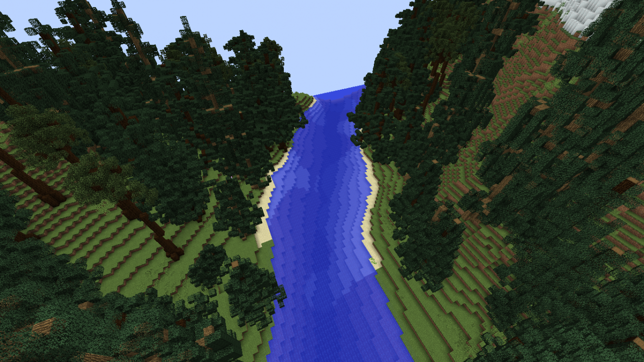 evergreen valley Minecraft Map