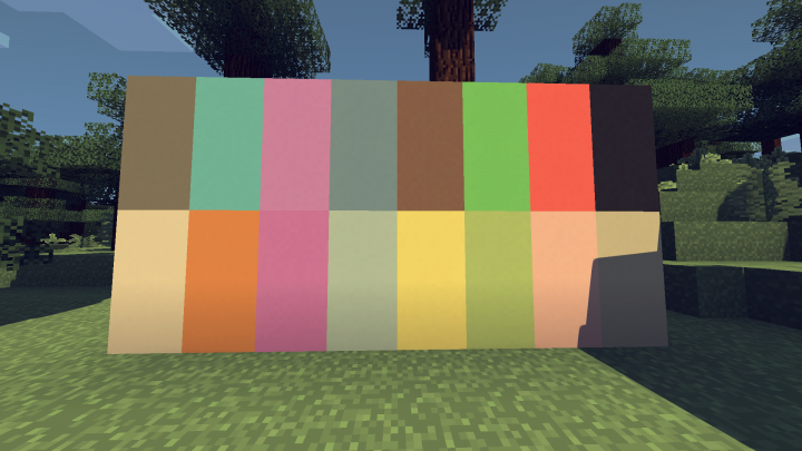 Pastel Pallete Minecraft Texture Pack