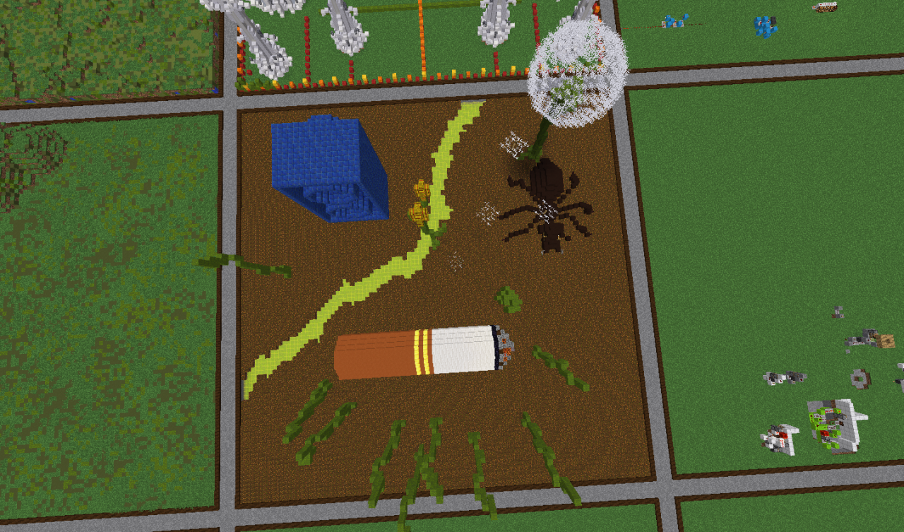 Set Reconstruction from "Honey, I Shrunk The Kids" Minecraft Map