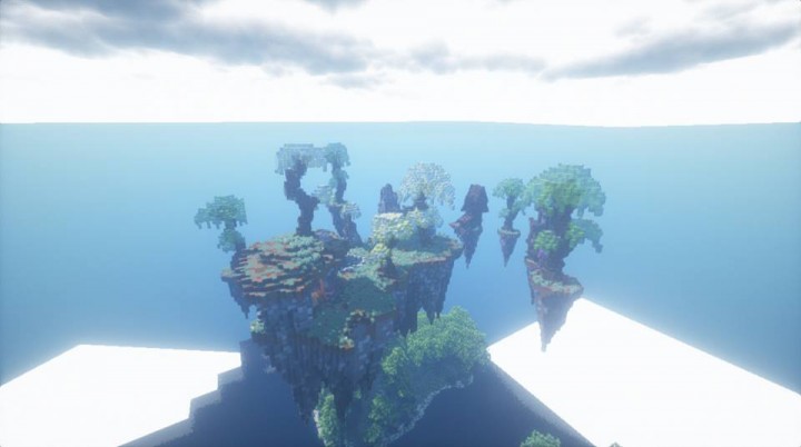 Floating Island Minecraft Map