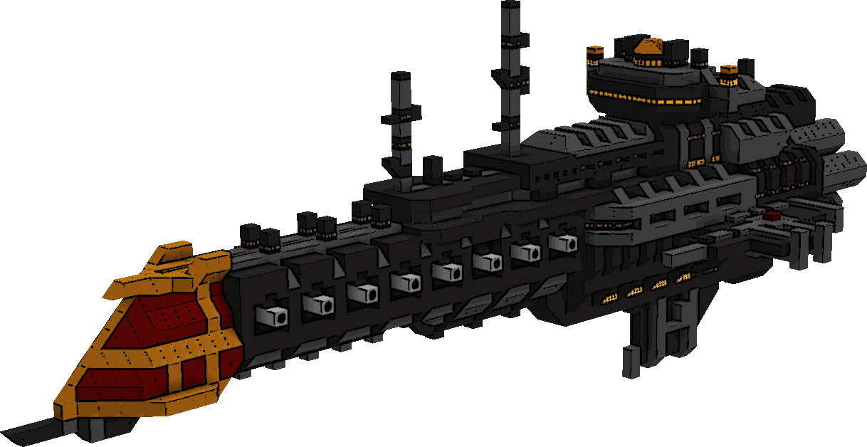 battlefleet gothic : imperial navy cruiser Minecraft Map