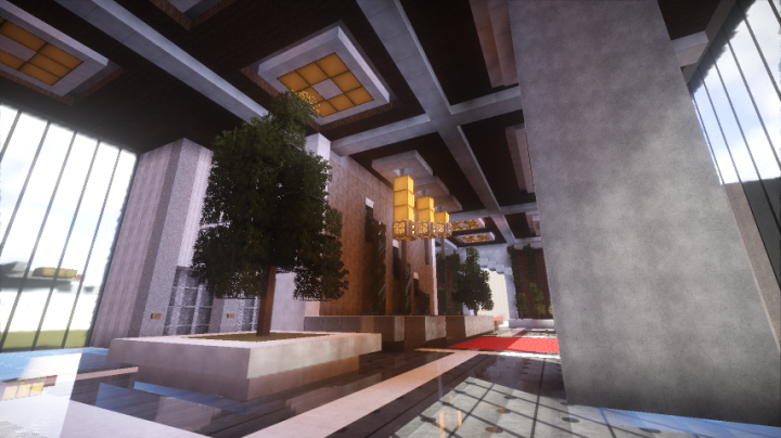 Modern hotel Minecraft Map