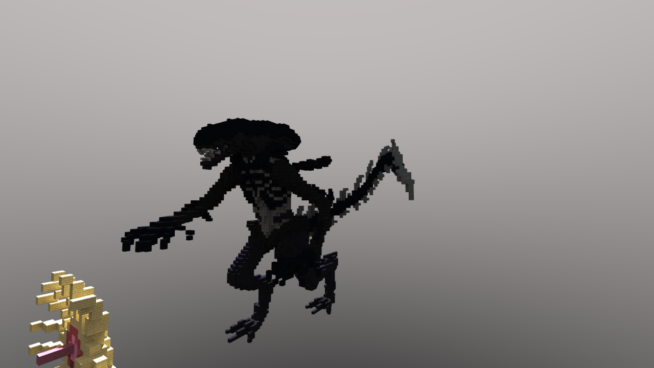 Xenomorph Drone / Alien Minecraft Map