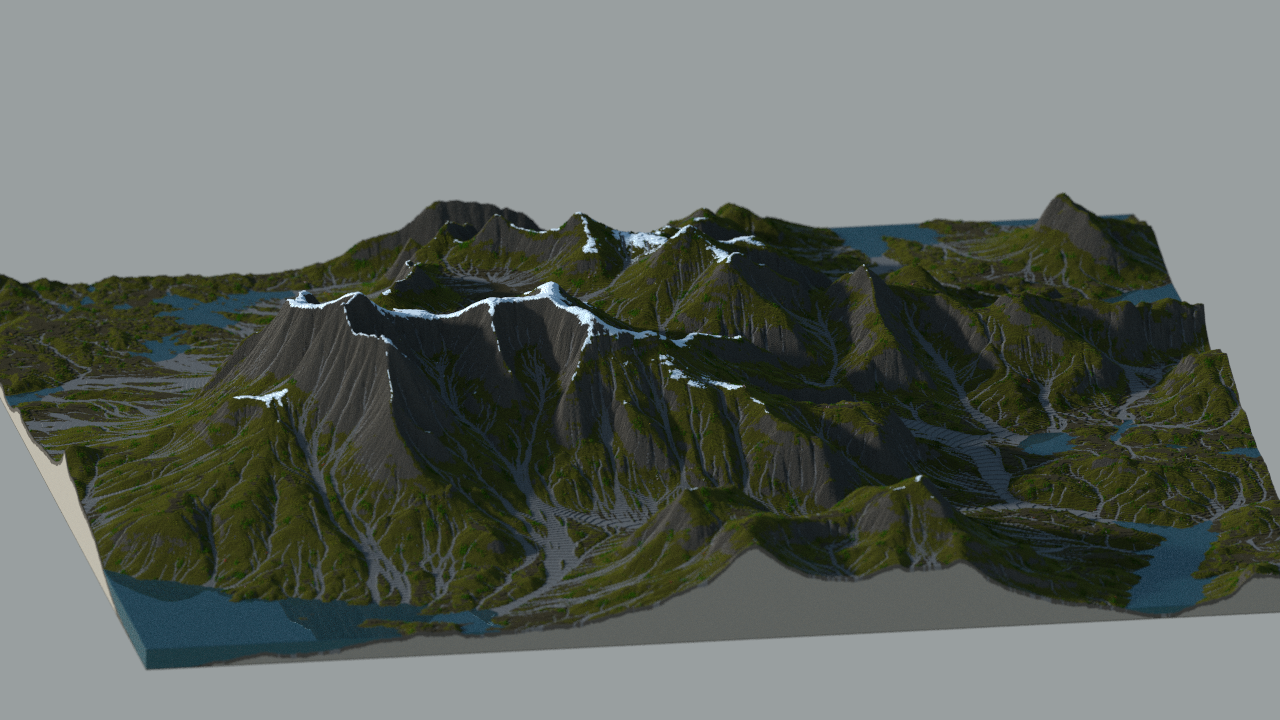 Canadian Highlands Minecraft Map