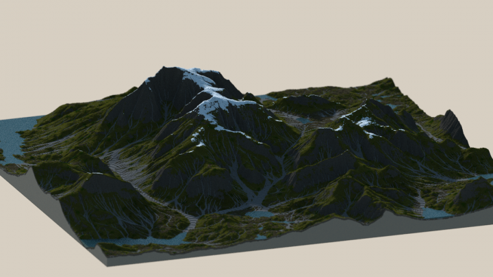 Canadian Highlands Minecraft Map